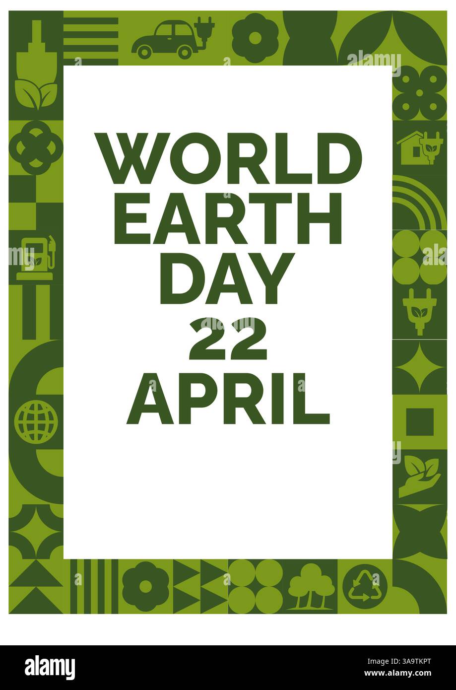 World Earth Day Celebration Poster Stock Vector Image & Art - Alamy