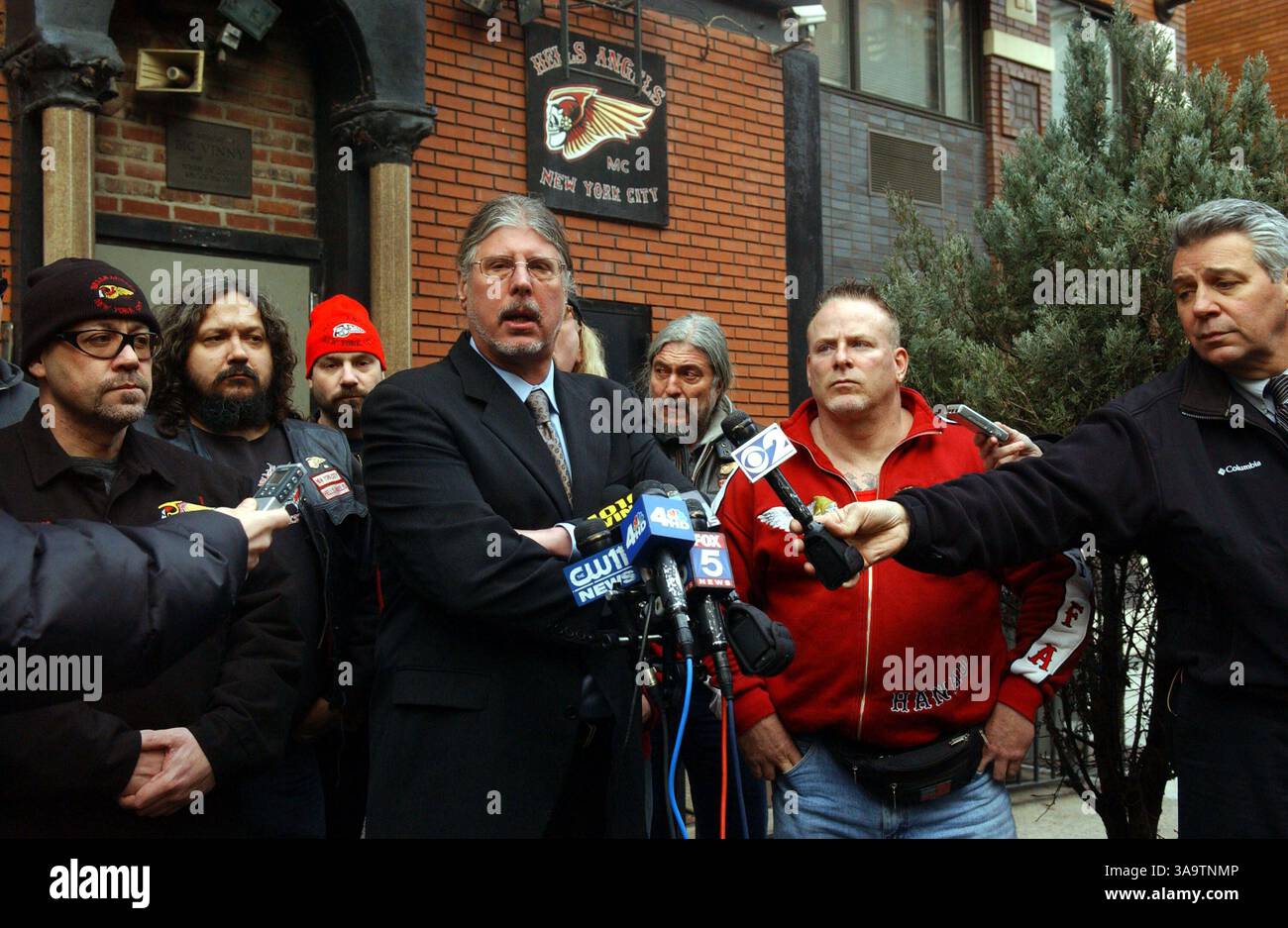 January 30, 2007, New York City. Hells Angels Member and Lawyer Ron ...