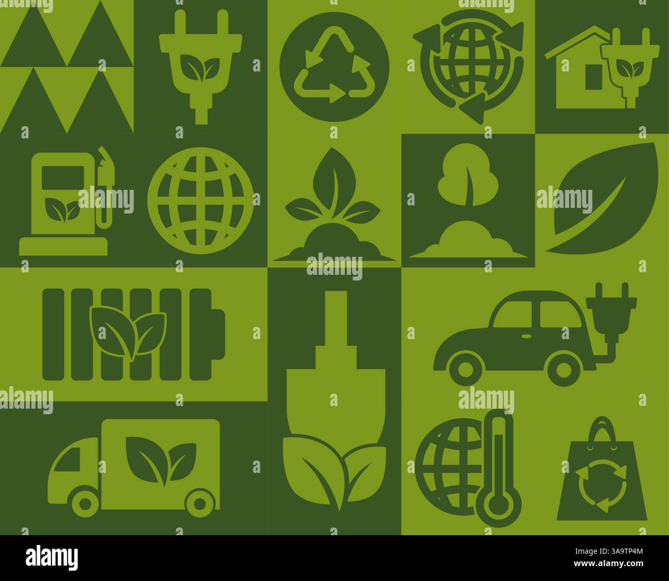 Pollution clean energy concept Stock Vector Images - Alamy