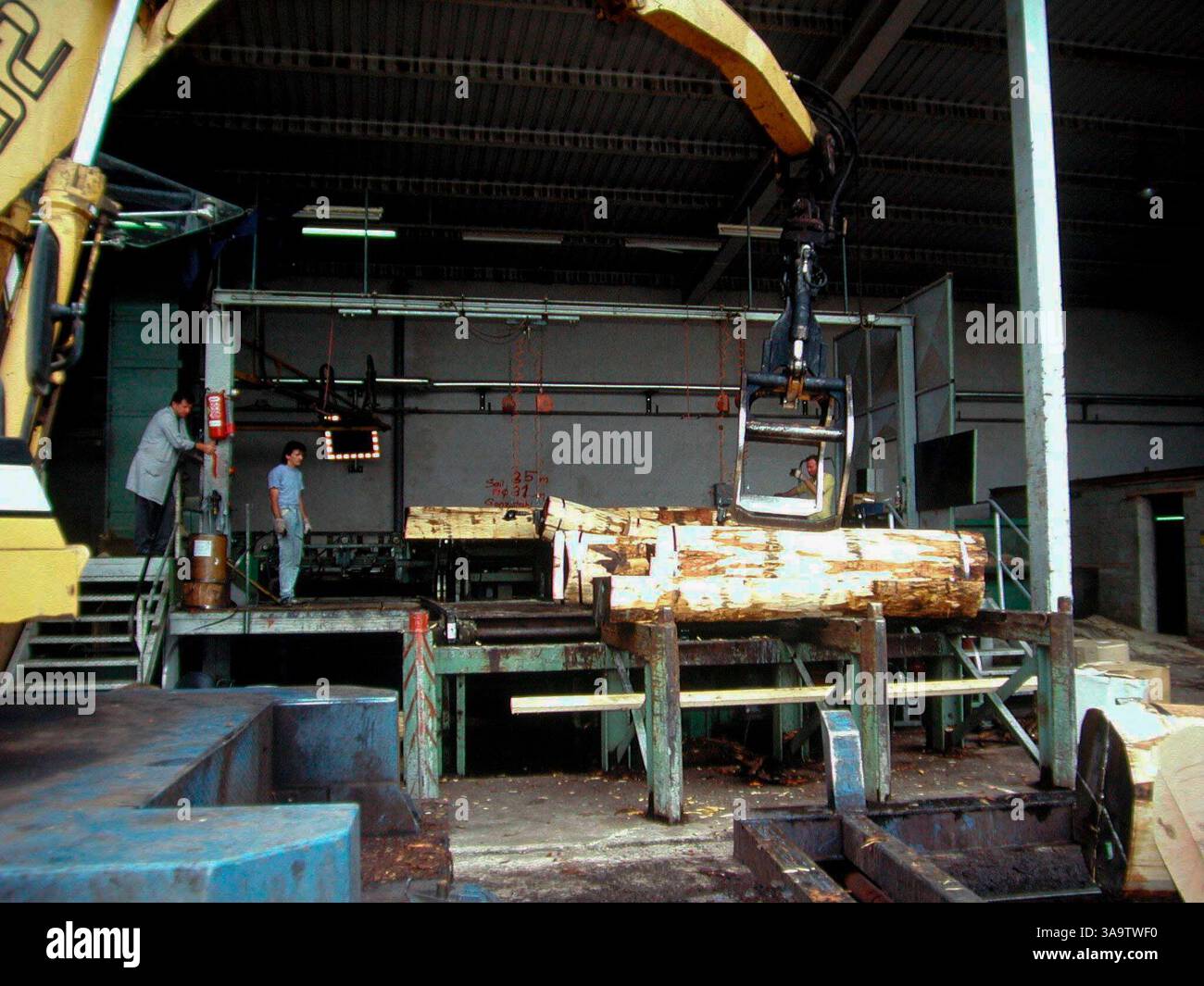 a sawmill for the storage and processing in the wood industry sawmill ...