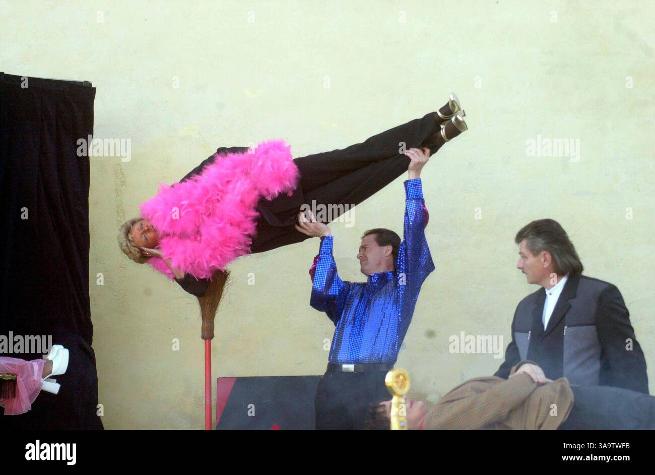 RECORD DATE NOT STATED magician which are working on their job magician ...