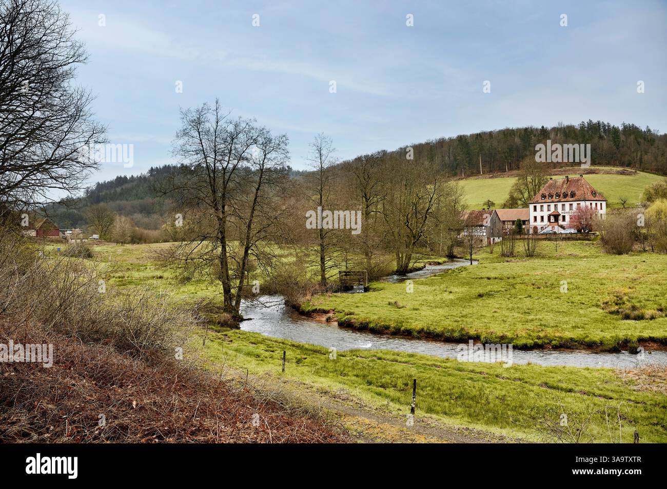Sehenswürdigkeit im Spessart, Wanderweg im Naturschutzgebiet ...