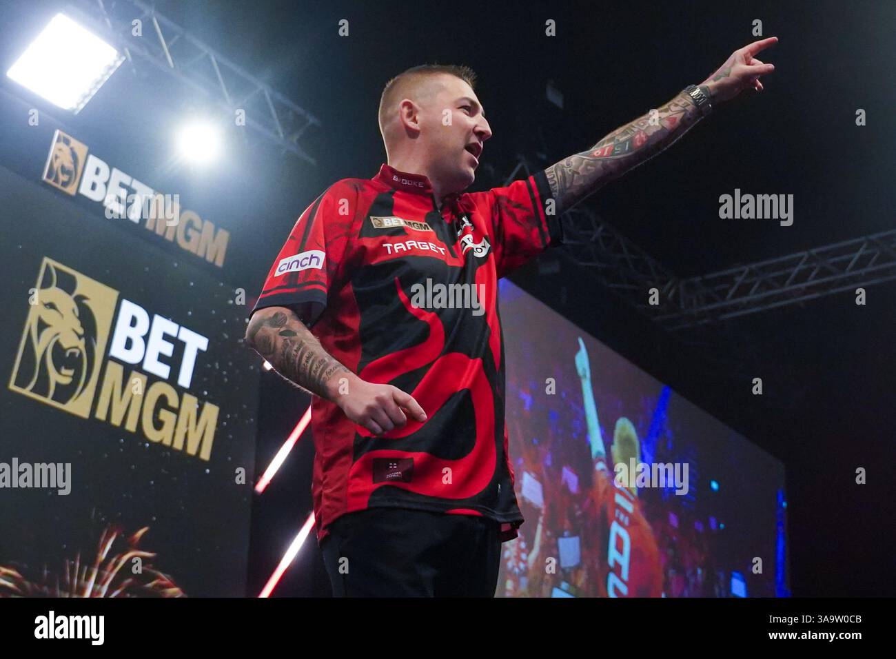 Cardiff, UK. 20th Mar, 2025. CARDIFF, UNITED KINGDOM - MARCH 20: Nathan ...