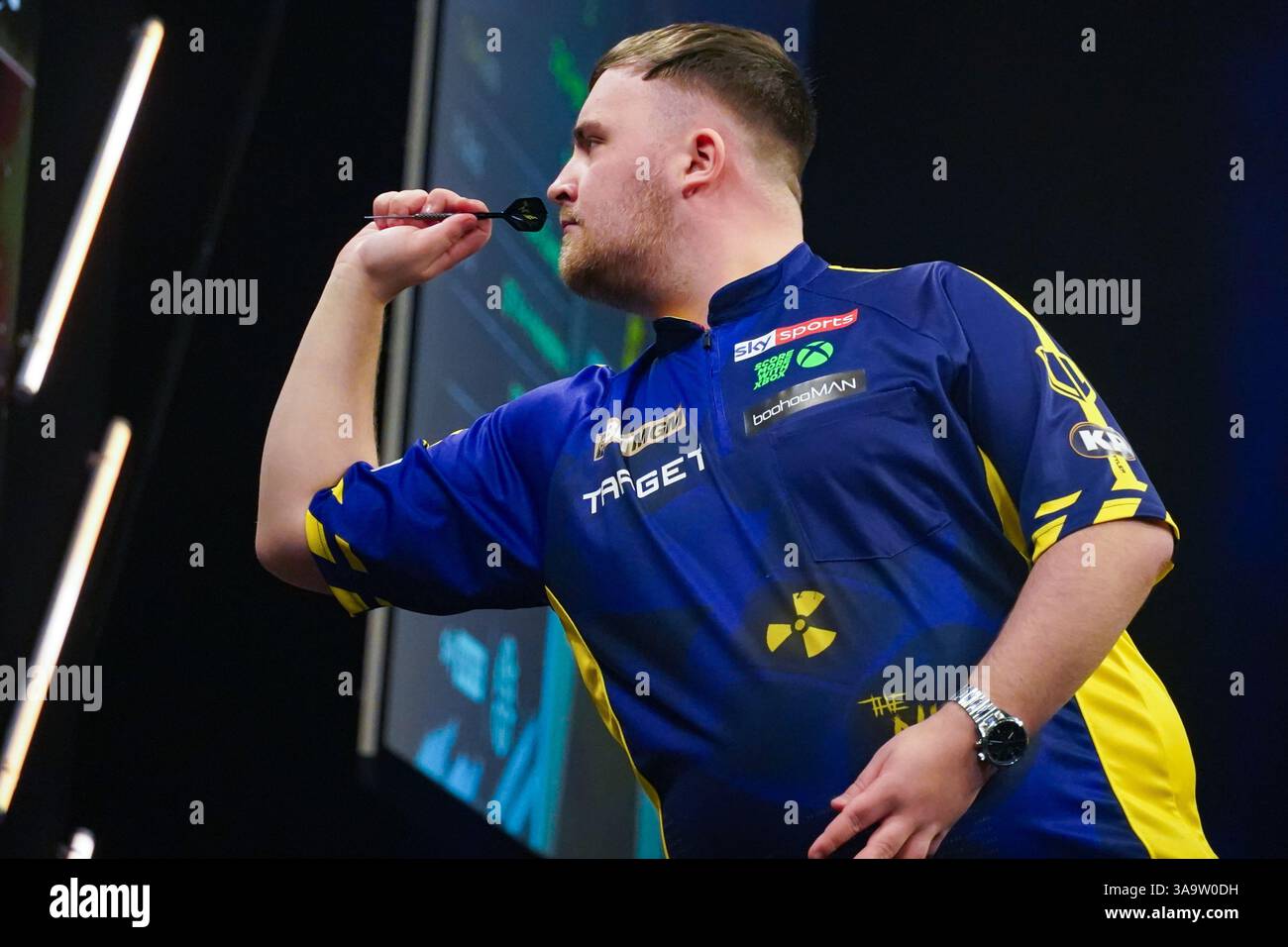 Cardiff, UK. 20th Mar, 2025. CARDIFF, UNITED KINGDOM - MARCH 20: Luke ...