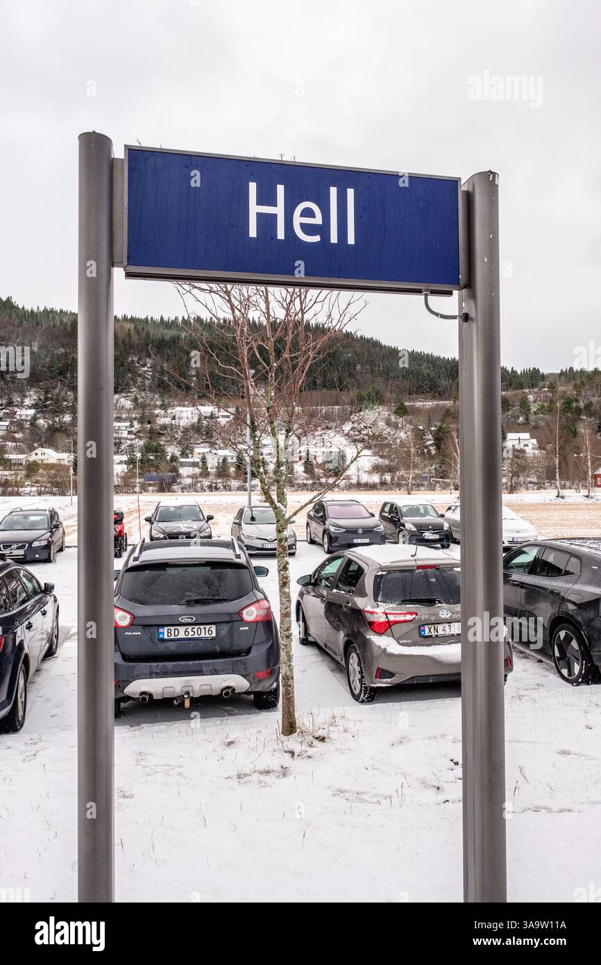 Norway village hell hi-res stock photography and images - Alamy