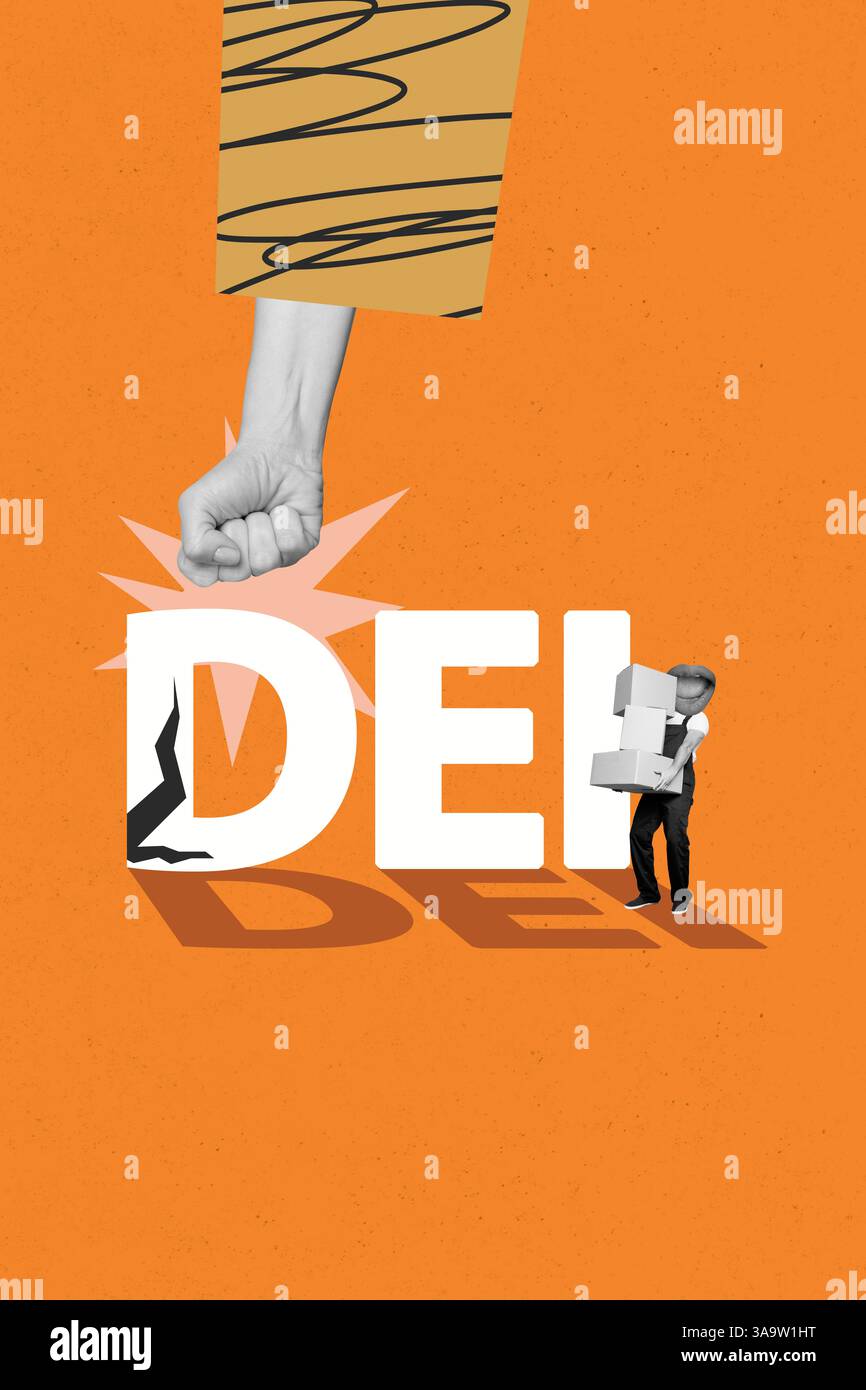 Art image vertical photo collage of anonym man instead head mouth carry ...