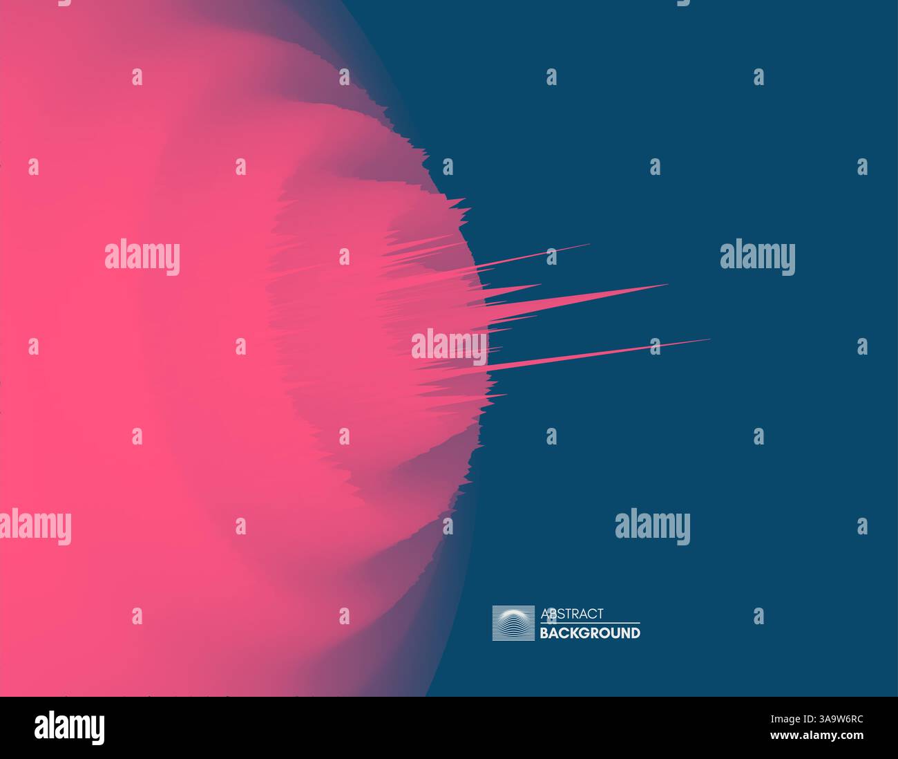 3d Abstract Background Futuristic Technology Style Big Data Graph Visualization Vector