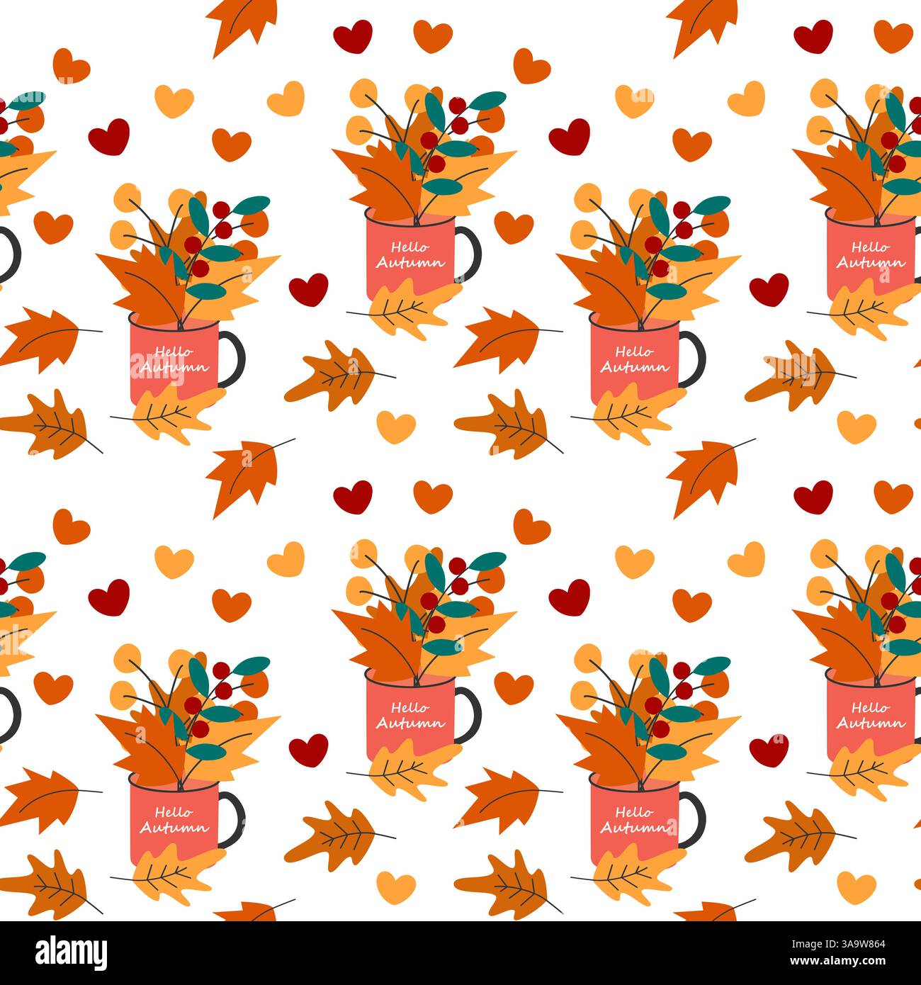 Thanksgiving inscription autumn leaves Cut Out Stock Images & Pictures ...