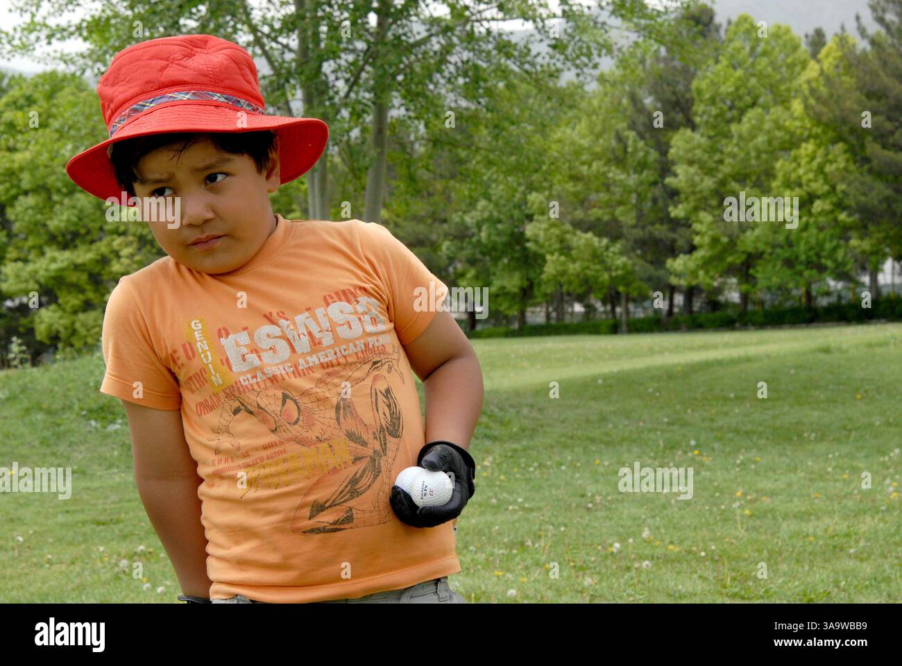 May 14, 2007 - Tehran, Iran - Six-year-old Iranian-Korean RAMIN YAZDANI ...