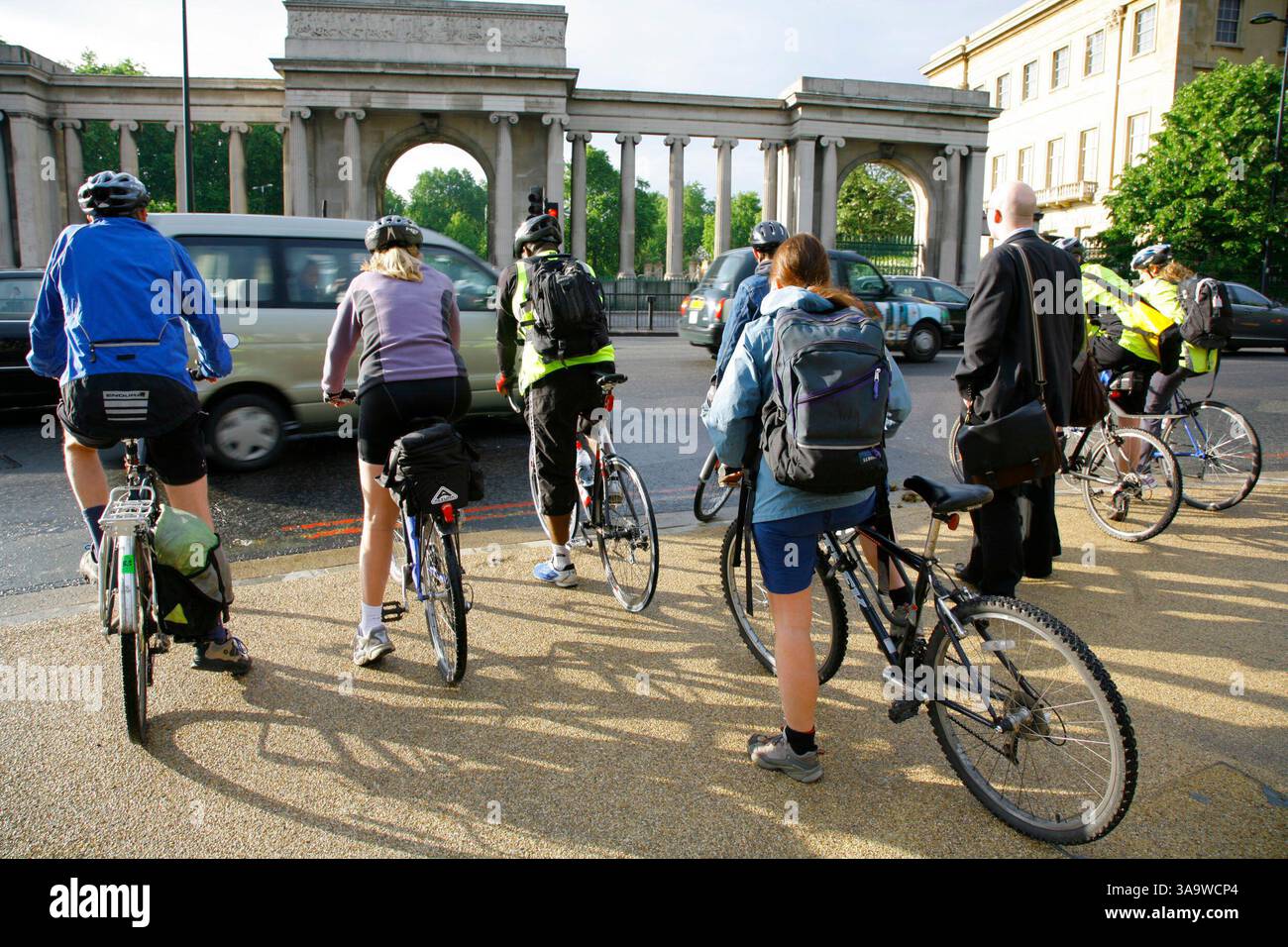 May 16, 2007 - London, England, UK - Bikers at Hyde Park Corner ...