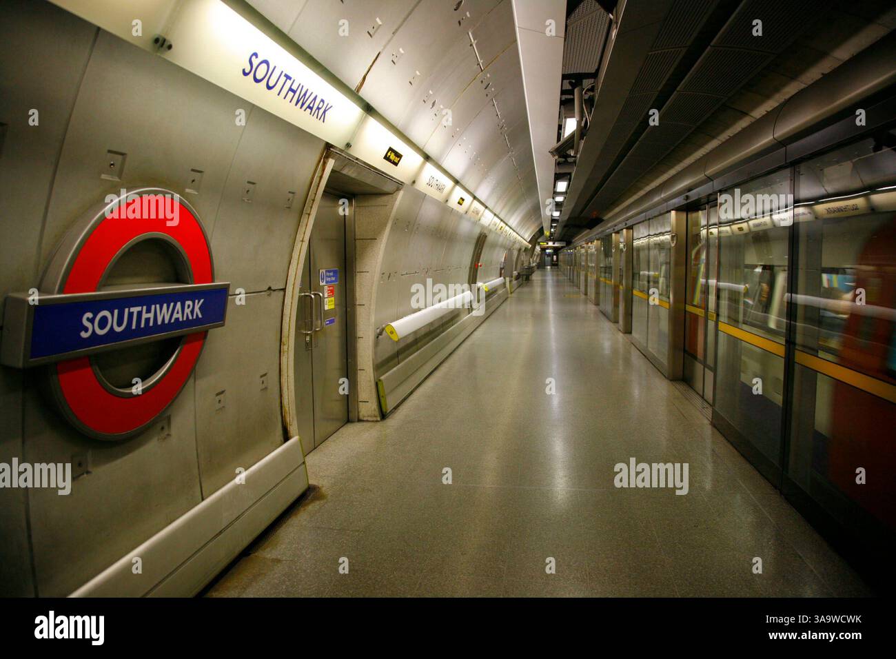 May 16, 2007 - London, England, UK - Southwark Tube Station pictured in ...