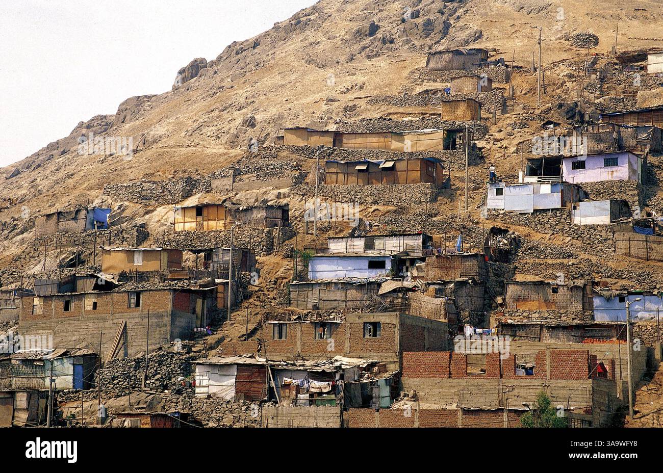 May 09, 2007 - Lima, Peru - Slums in one of the ÒNew TownsÓ in the ...
