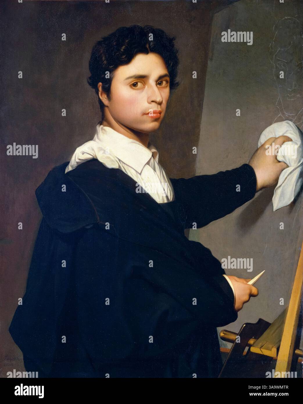 French Neoclassical painter Jean-Auguste-Dominique Ingres (1780–1867 ...