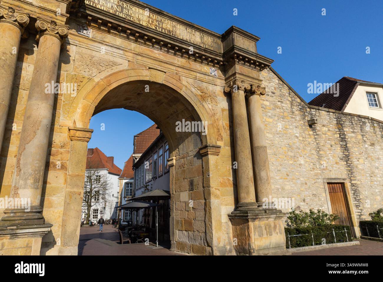 Waterloo Gate, also known as Heger Gate in, 19th ct thriumphal arch in ...
