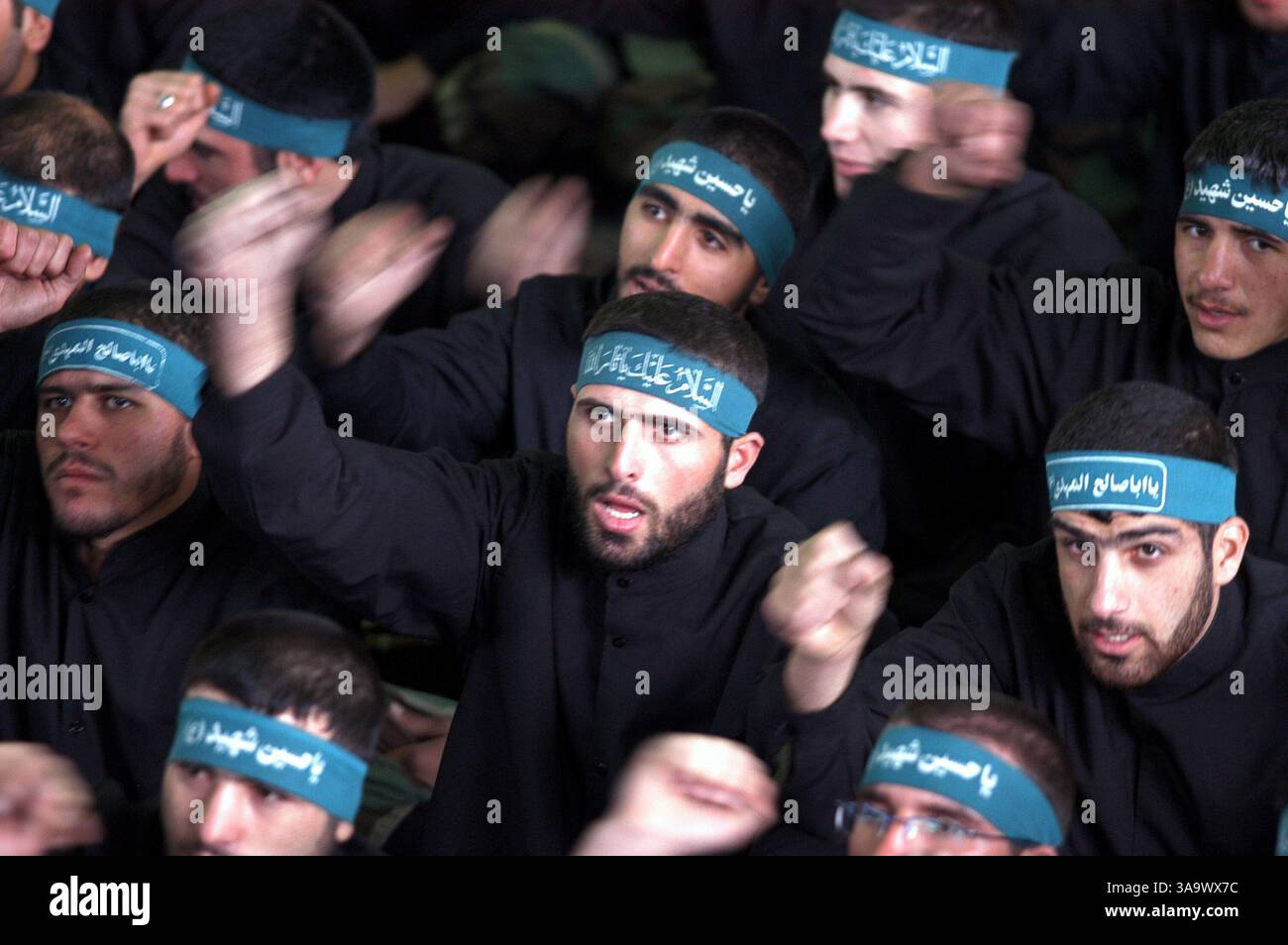 Feb 03, 2006; Tehran, USA; Iranian soldiers attend Friday prayer ...