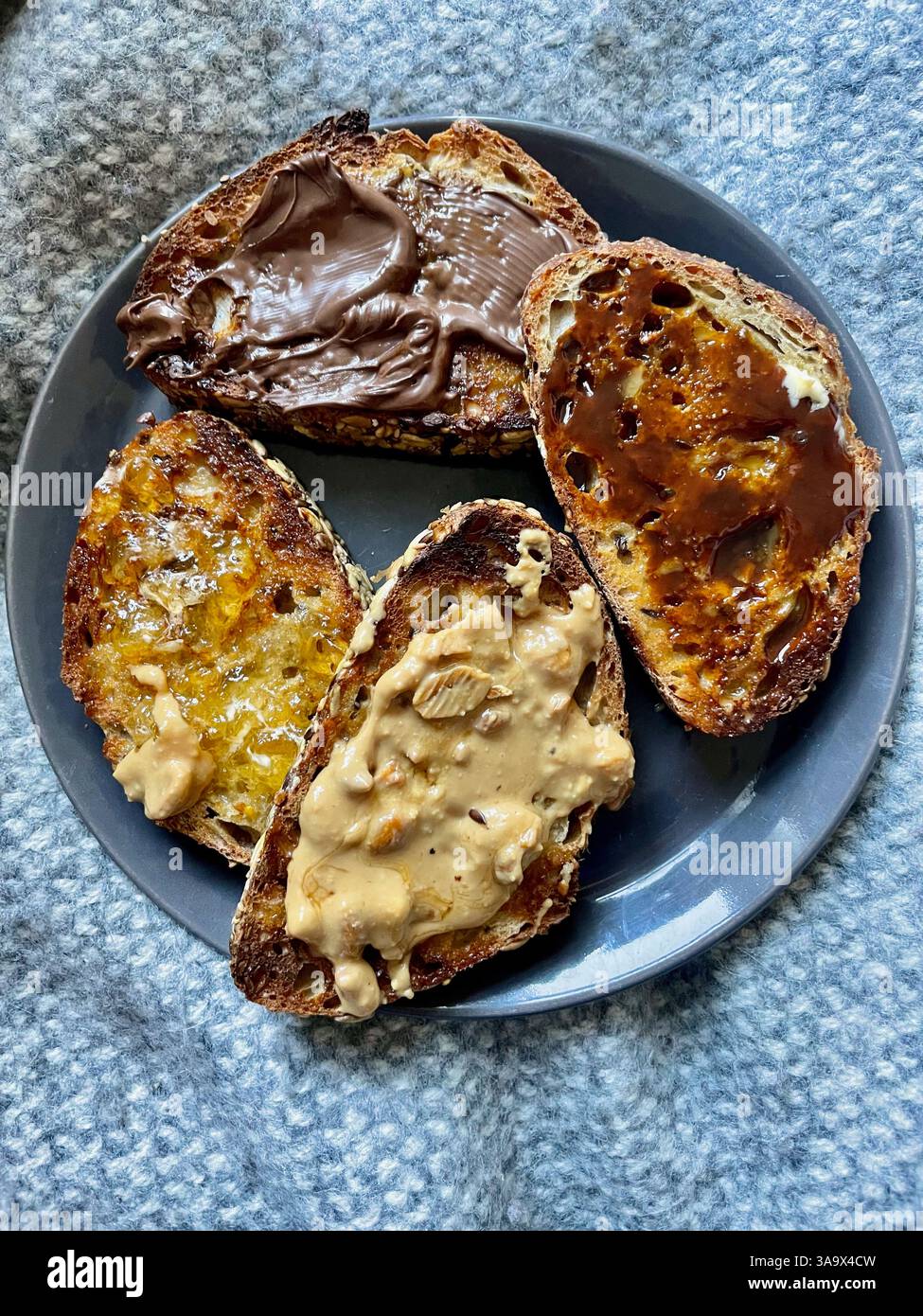 Toast peanut butter marmite hi-res stock photography and images - Alamy