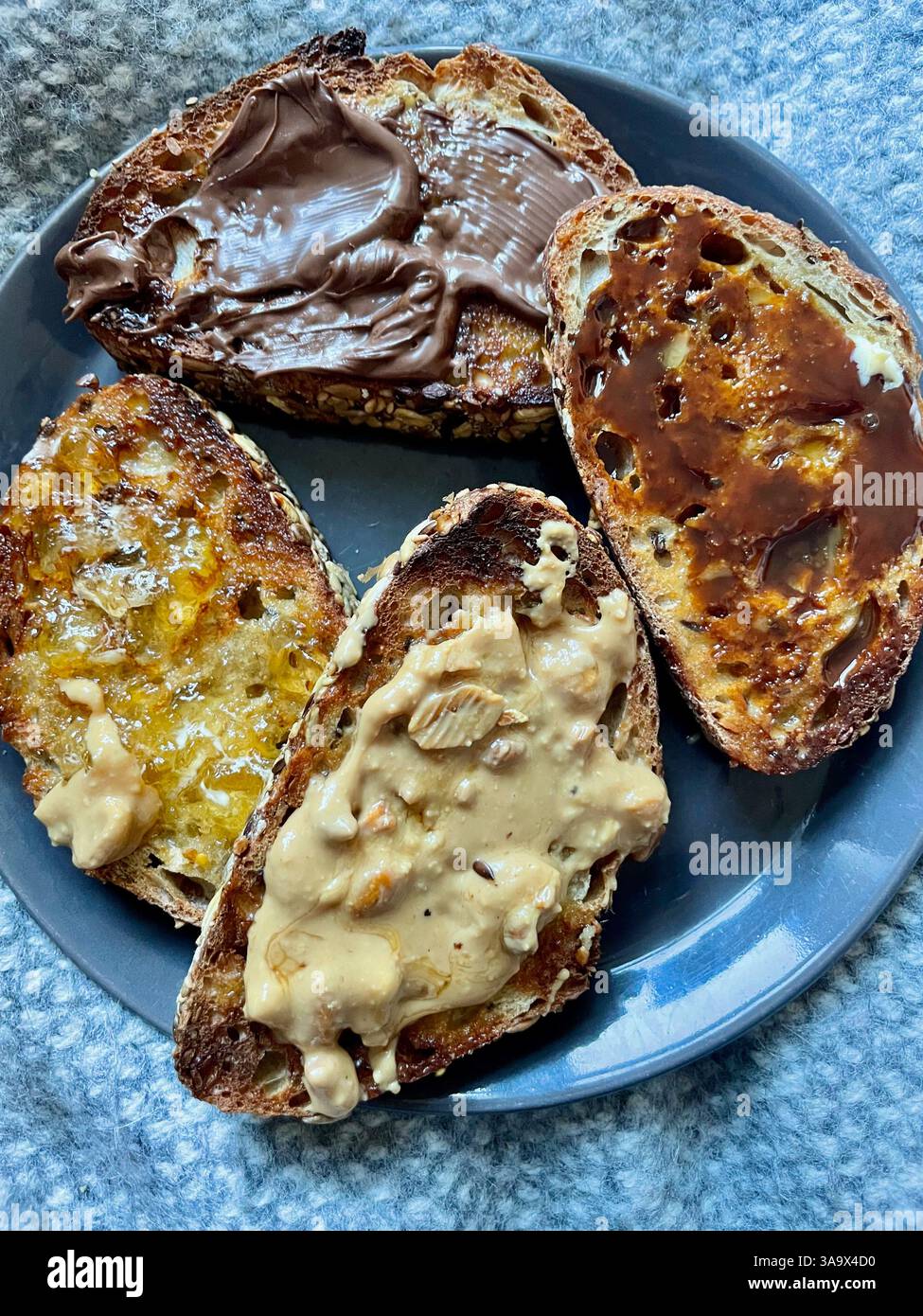 Toast peanut butter marmite hi-res stock photography and images - Alamy
