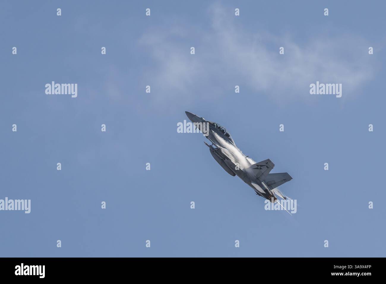 Avalon, Australia. 30th Mar, 2025. RAAF F-18 Super Hornet seen in the ...