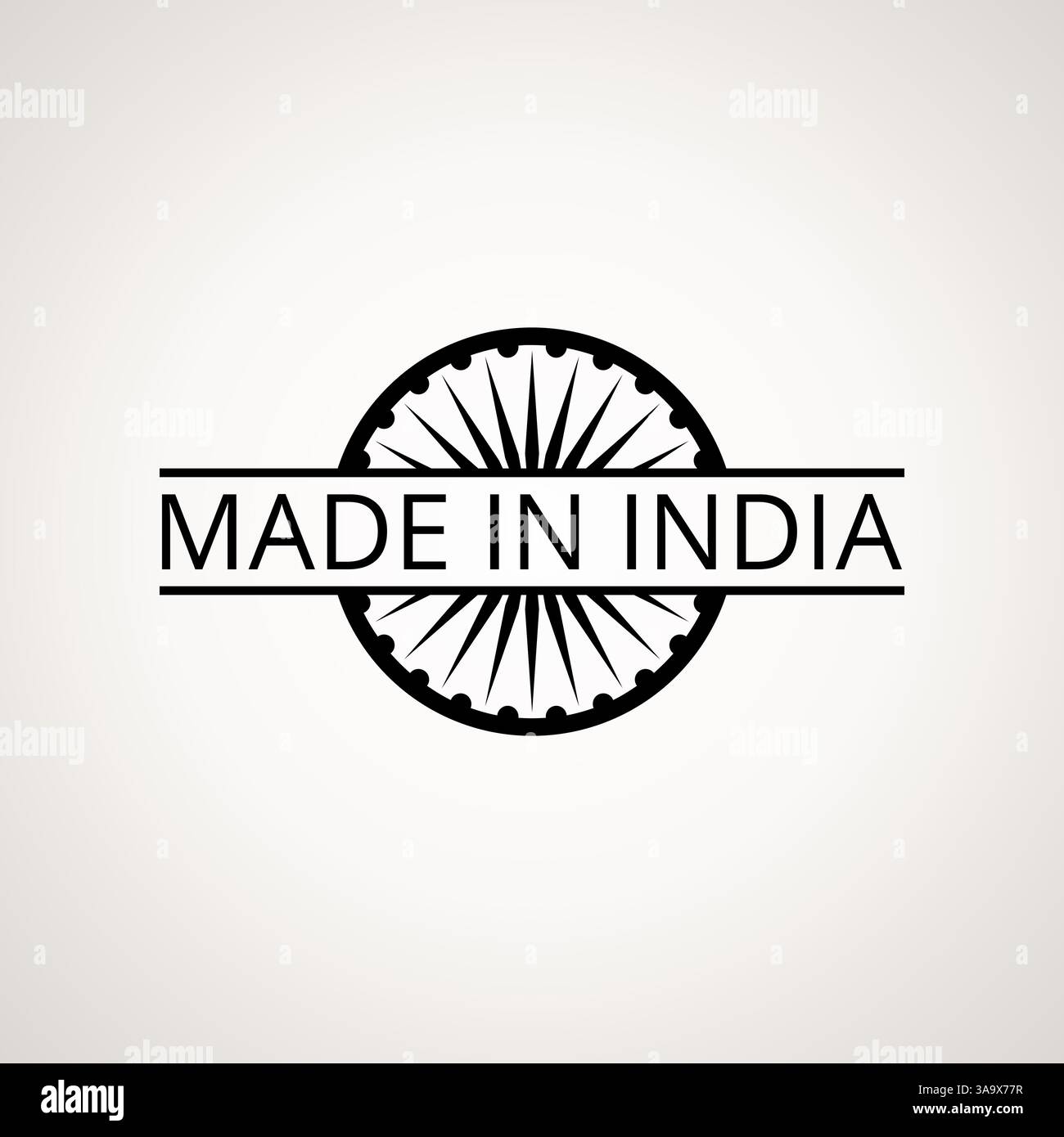 Made in India - symbol from the Indian flag Stock Vector Image & Art ...