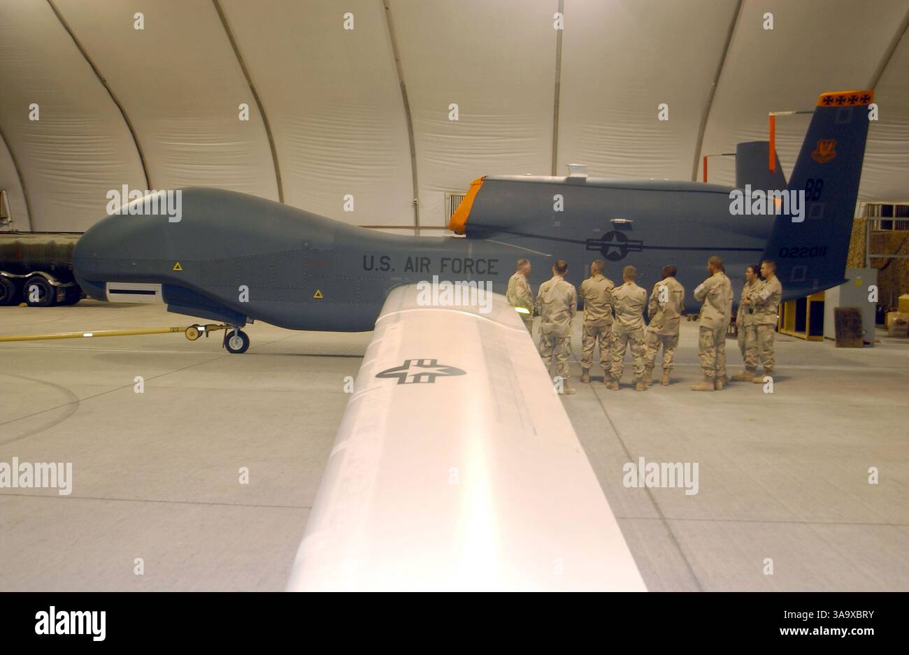 Nov 20, 2006; Beale Air Force Base, CA, USA; Air Force's Global Hawk ...