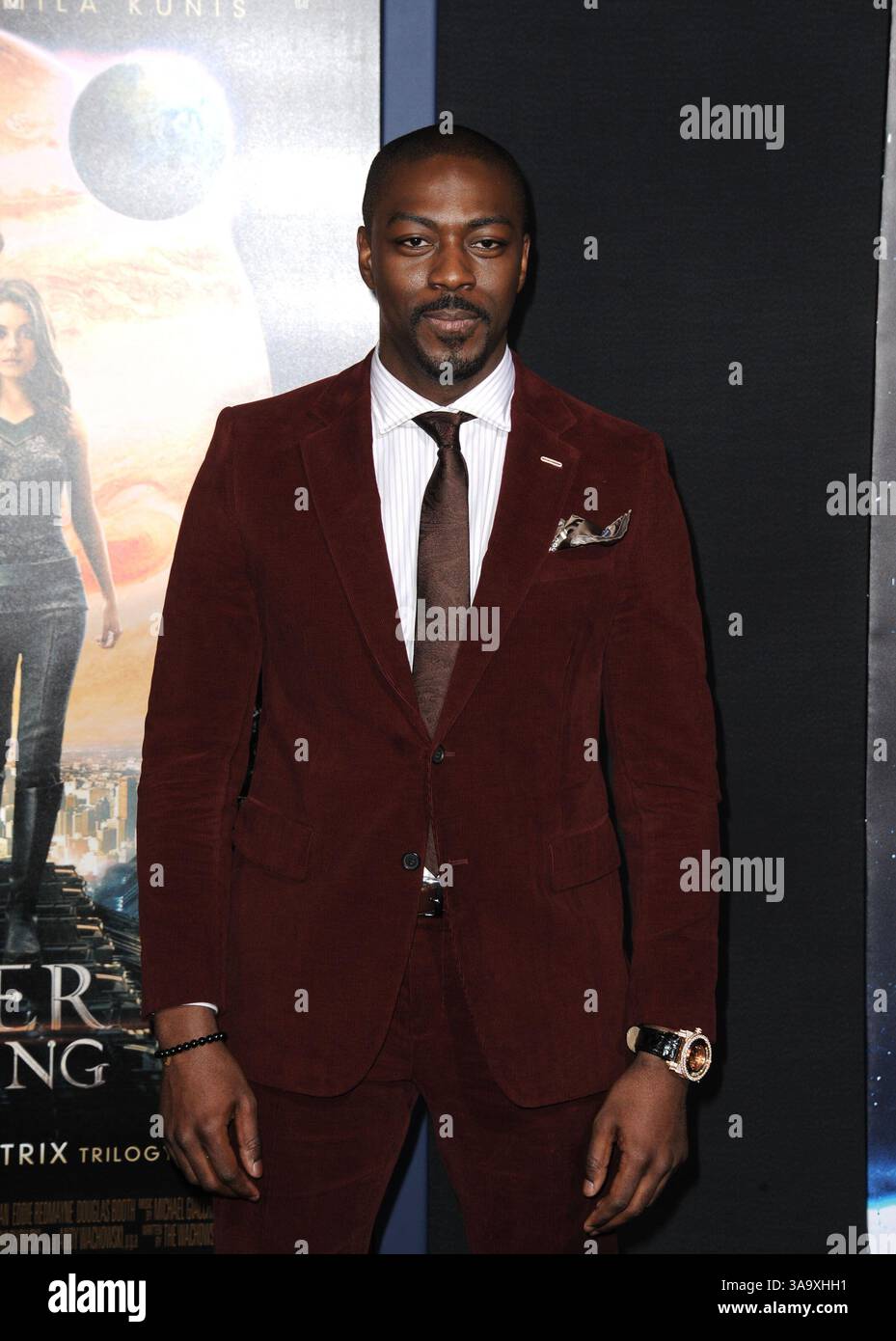 David Ajala at the premiere of Warner Bros. Pictures' 'Jupiter ...