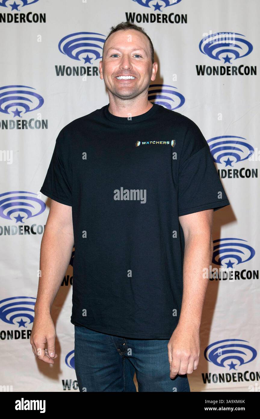 Justin Waldner beim Photocall zum Trading Card Game Watchers auf der ...