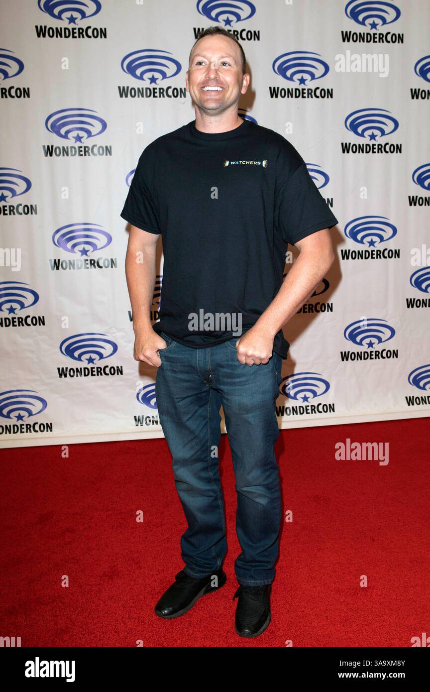 Justin Waldner beim Photocall zum Trading Card Game Watchers auf der ...