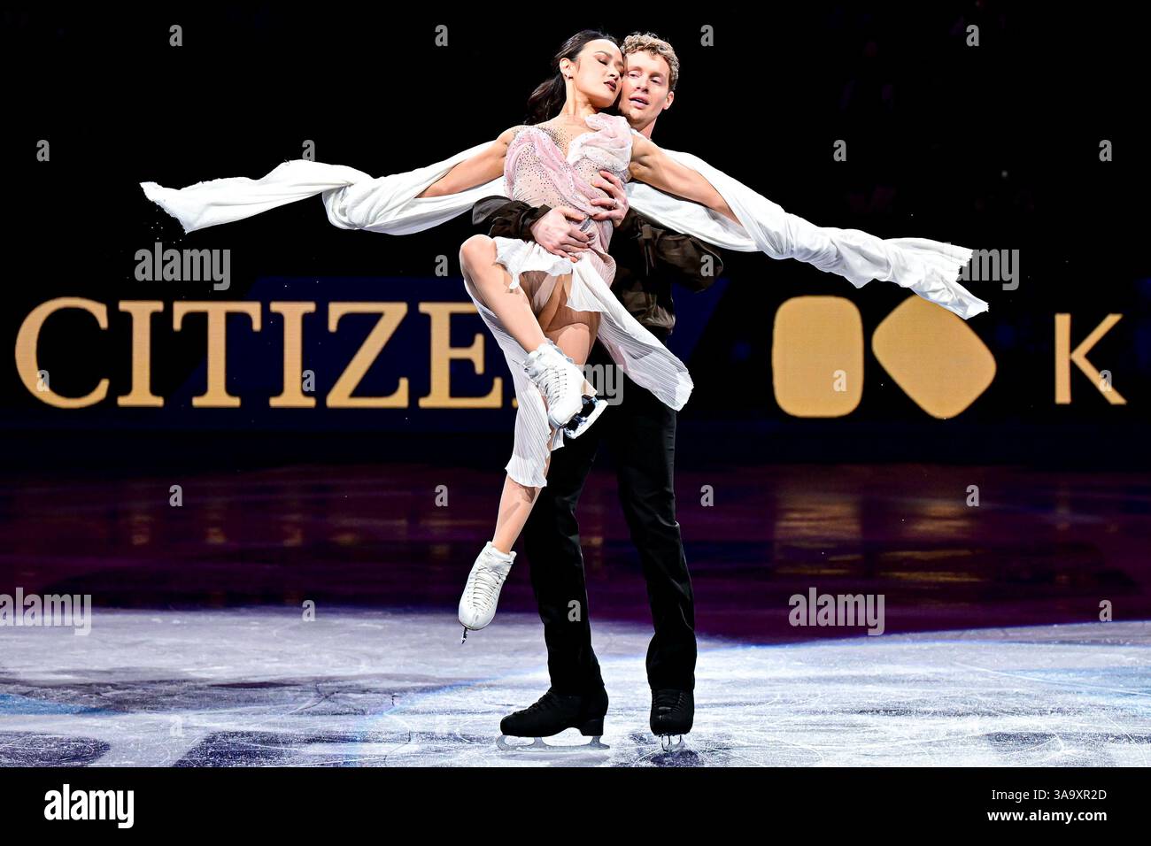 Madison CHOCK & Evan BATES (USA), during Exhibition Gala, at the ISU ...