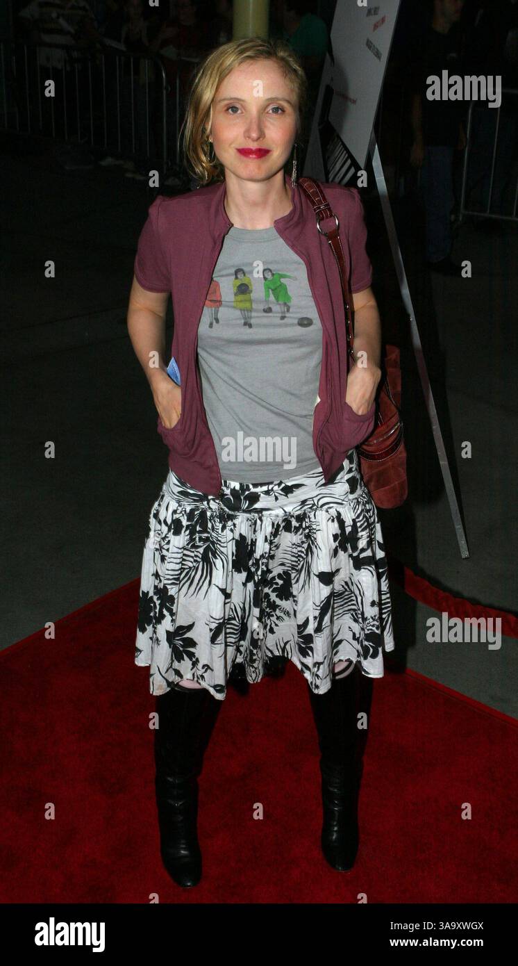 Aug 30, 2004; Hollywood, CA, USA; Actress JULIE DELPY arrives to the ...