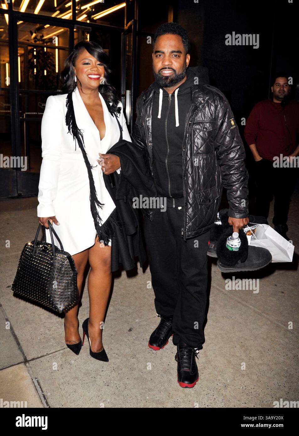 Kandi Leniece Burruss and Todd Tucker made an appearance at 'Watch What ...