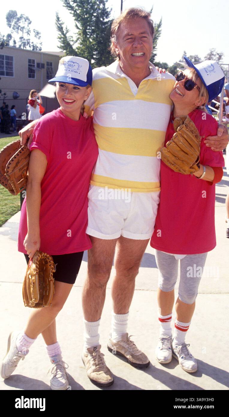 Nov 15, 1989; Los Angeles, CA, USA; JUDITH BORNE with Quin Redeker and ...