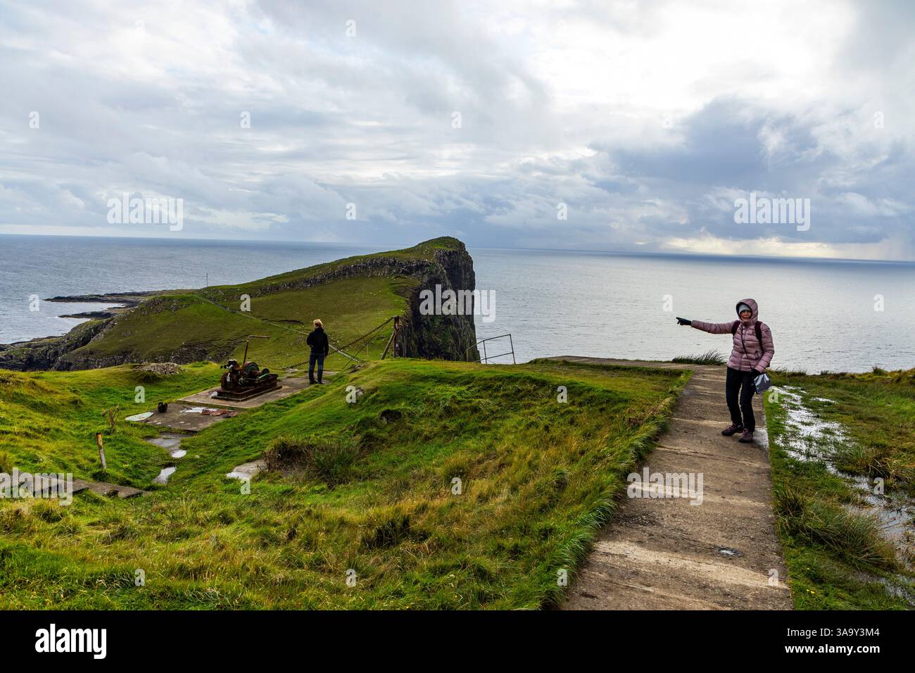 Neist Point at sunset is a breathtaking sight—its lighthouse stands ...