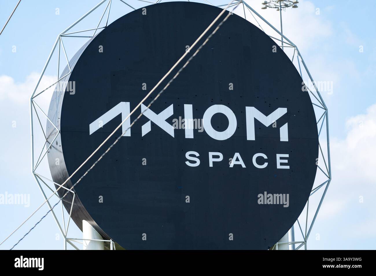 The Axiom Space facility in Webster, TX on March 29, 2025. Axiom plans ...