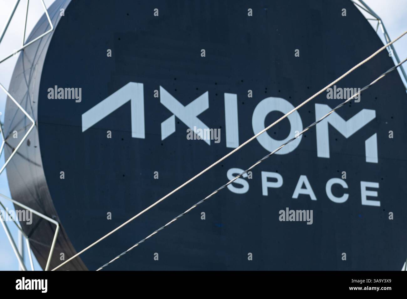 The Axiom Space facility in Webster, TX on March 29, 2025. Axiom plans ...