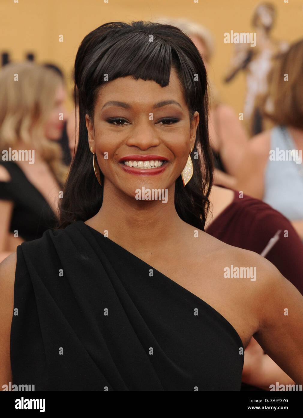 A guest at the 21st Annual Screen Actors Guild Awards at The Shrine ...
