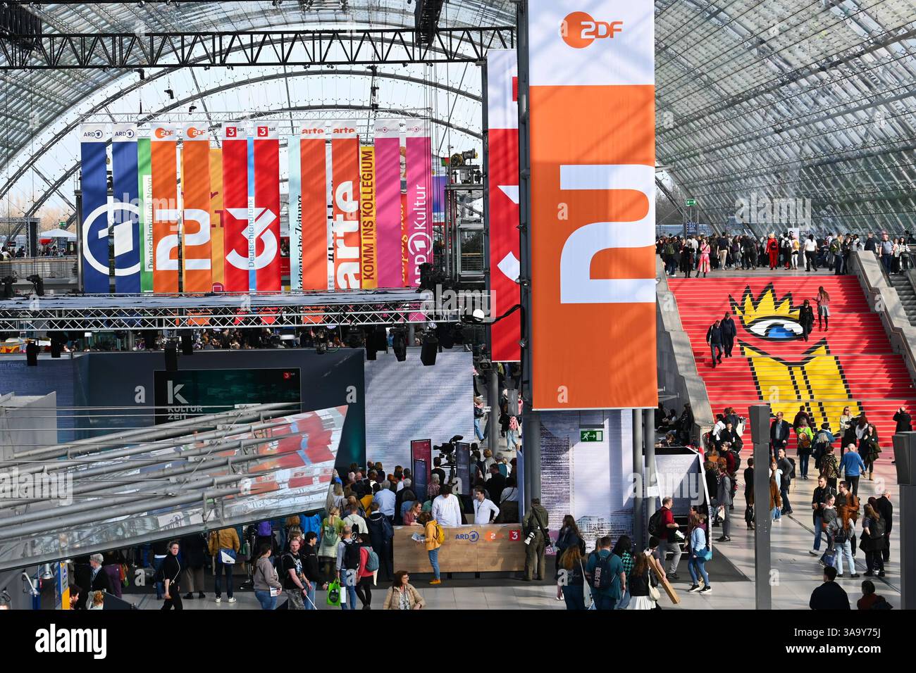 Leipziger Buchmesse, Book Fair Leipzig, Sachsen - vom 27.03. bis 30.03. ...