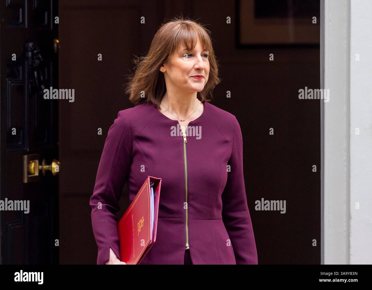 Chancellor of the Exchequer, Rachel Reeves, leaves Number 11 Downing ...