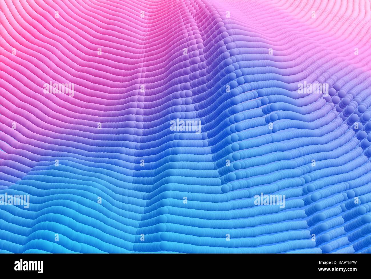 Particles stream. Abstract background with trendy gradients. 3d vector ...