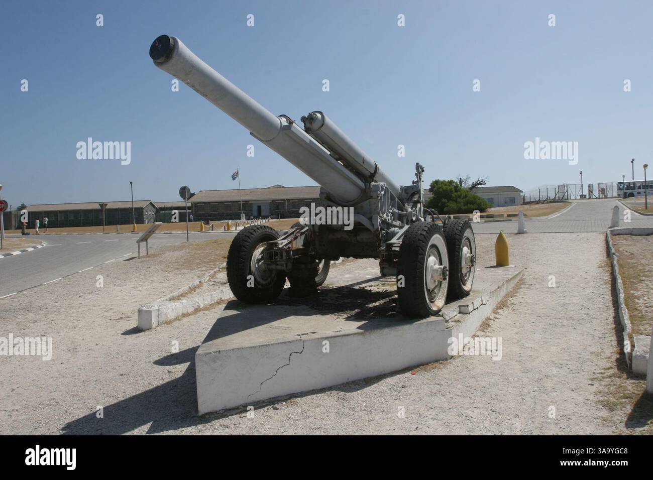 Mar 14, 2006; Robben Island, SOUTH AFRICA; During apartheid Former ...