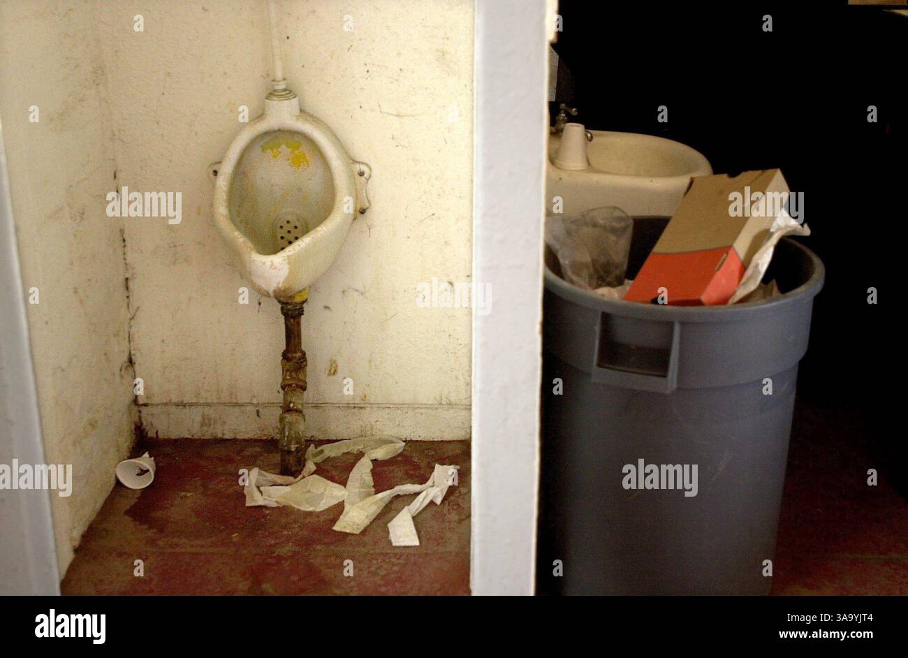 The Grant High School stadium locker room has one urinal for the ...