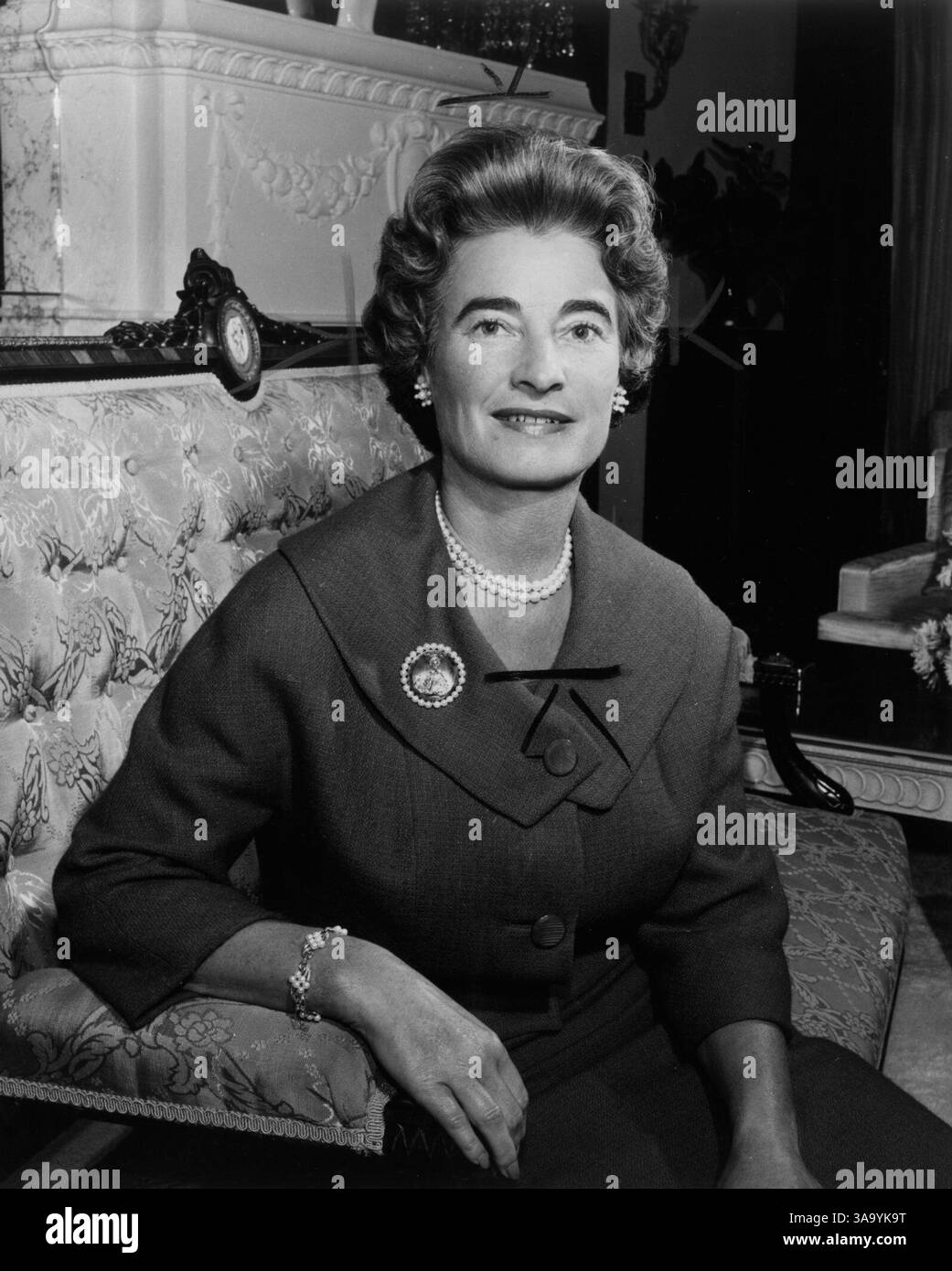 Bernice Brown former First Lady of California and wife of former Gov. Edmund G ''Pat'' Brown ...