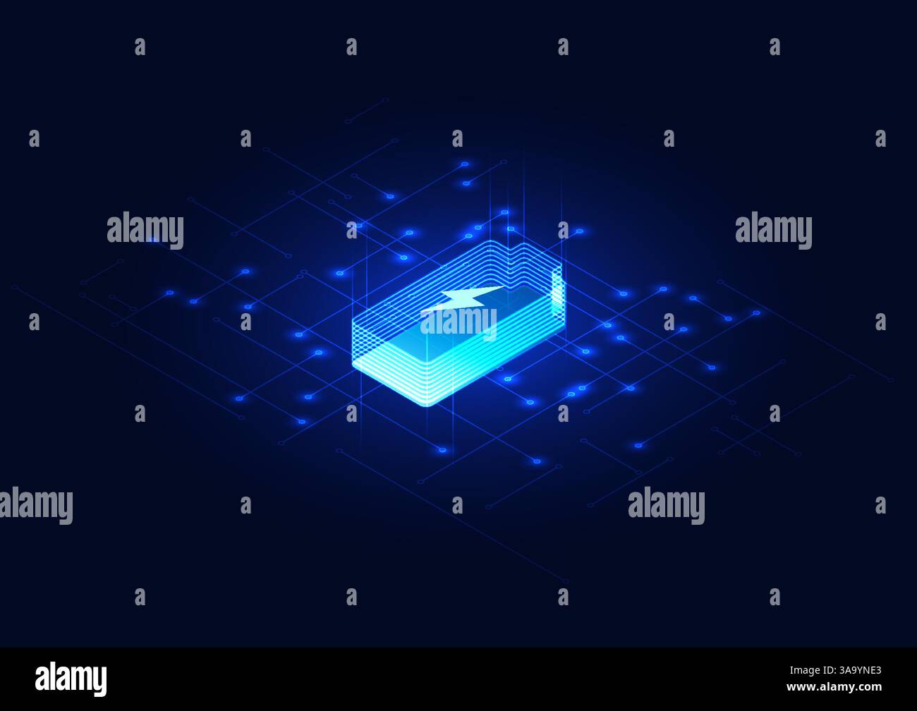 Battery technology background. Overlapping line batteries. Battery ...