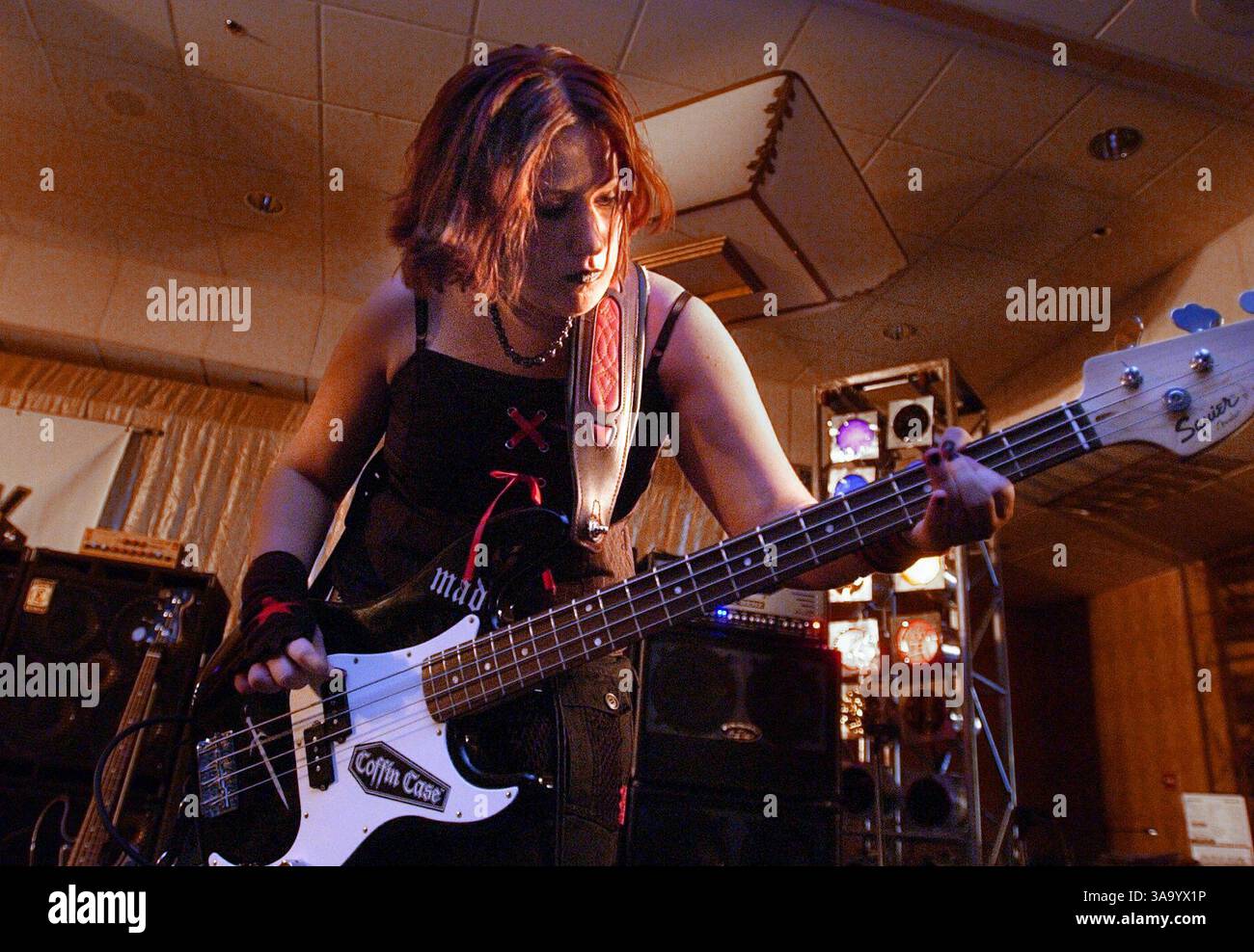 Angie Depello performs with her band Nephilim, at the Skips Stairway to ...