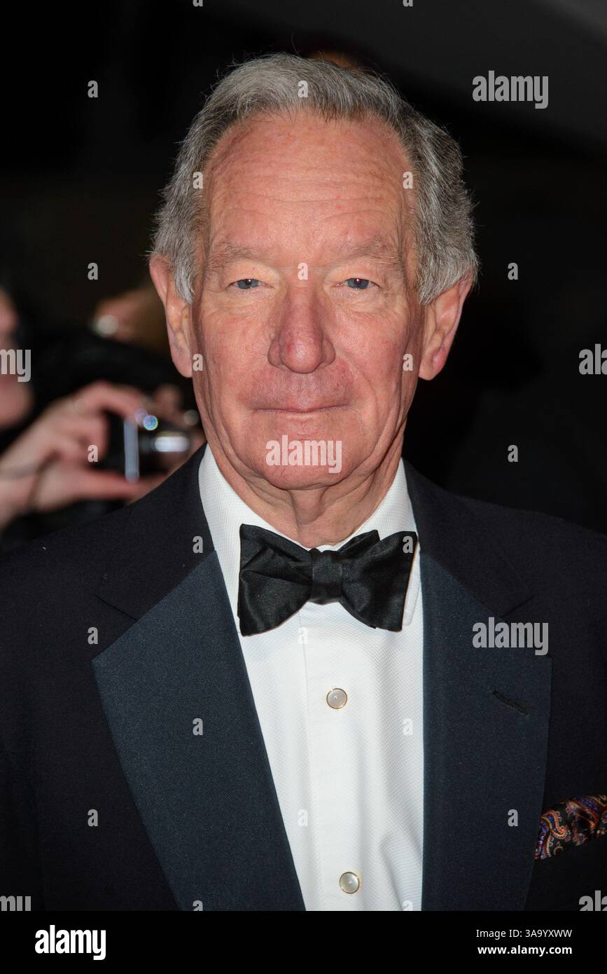 Michael Buerk attends the National Television Awards on 21 January 2015 ...