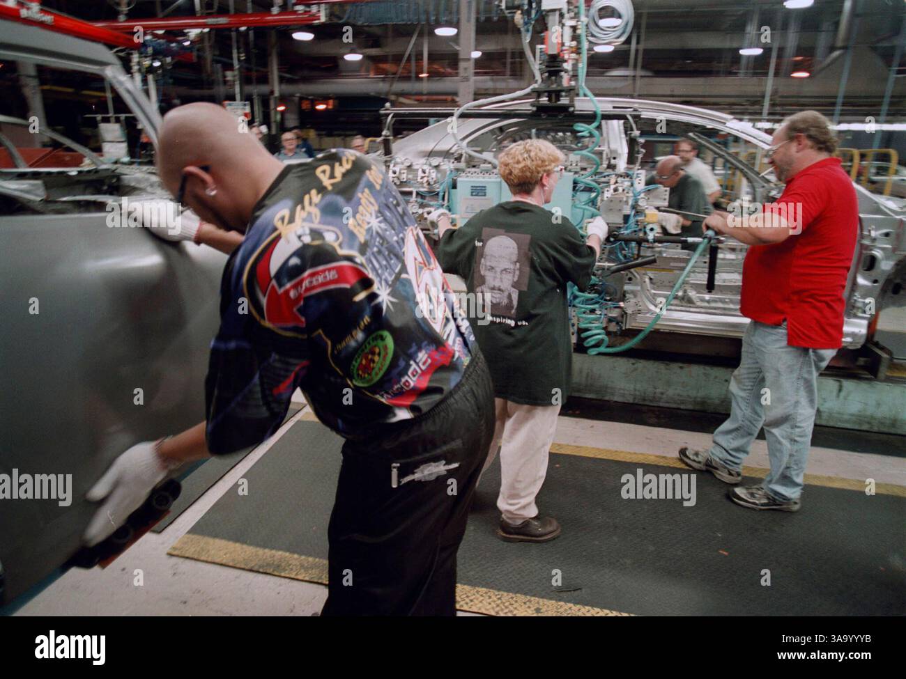 Jul 29, 2001; Detroit, MI, USA; In the DaimlerChrysler Sterling Hieghts ...