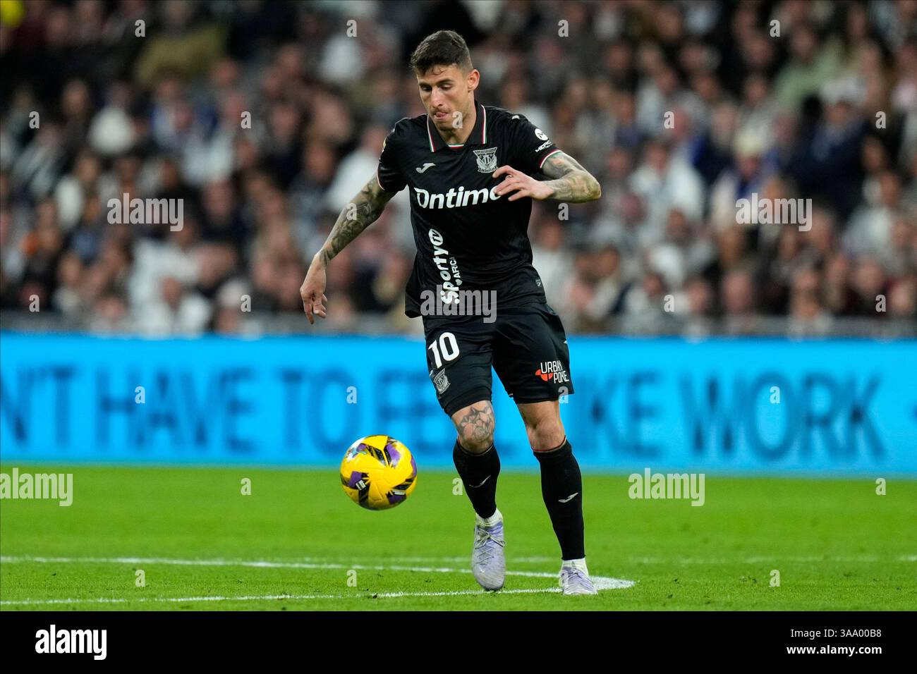 Madrid, Spain. 30th Mar, 2025. Daniel Raba of CD Leganes during the La ...