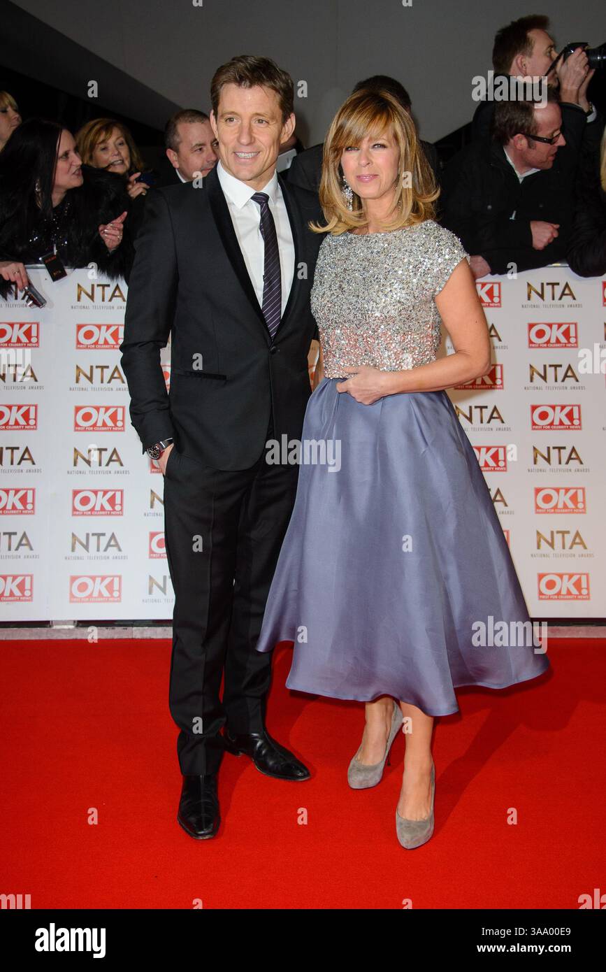 Ben Shephard and Kate Garraway attend the National Television Awards on ...