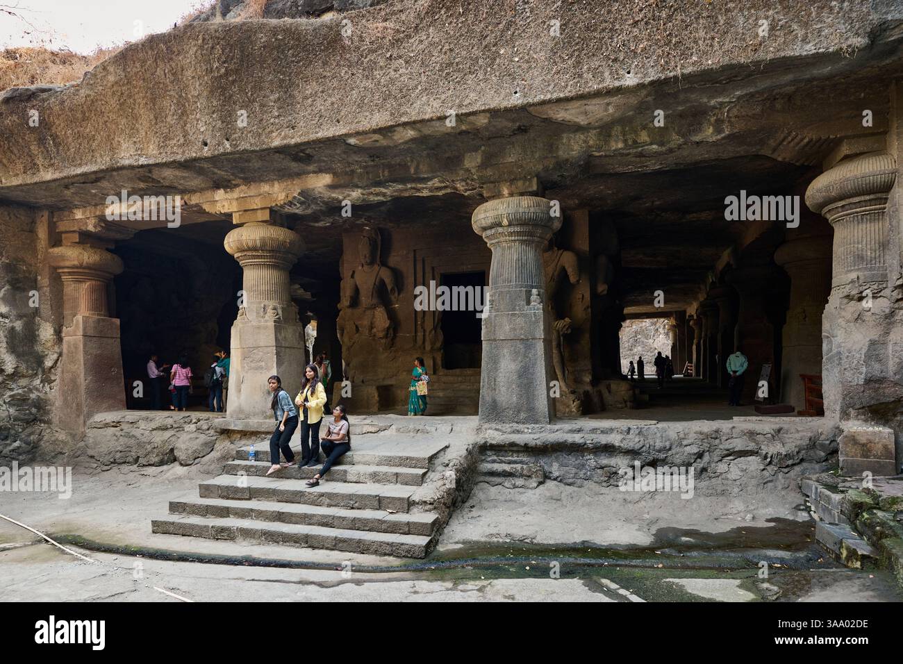 Elephanta caves, Mumbai, Bombay, India, Asia Stock Photo - Alamy