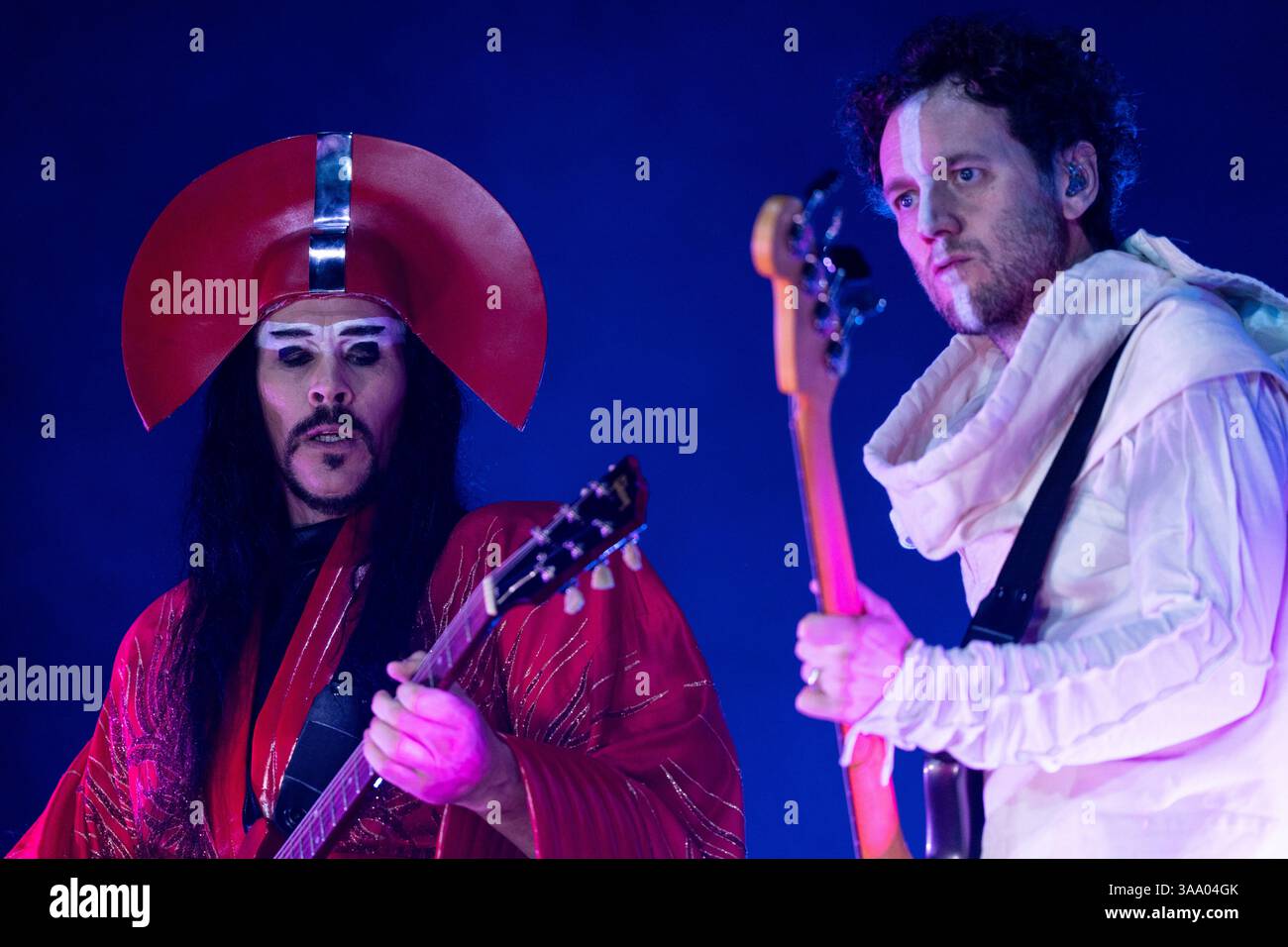 Luke Steele, singer and guitarist of the Australian band Empire of the ...