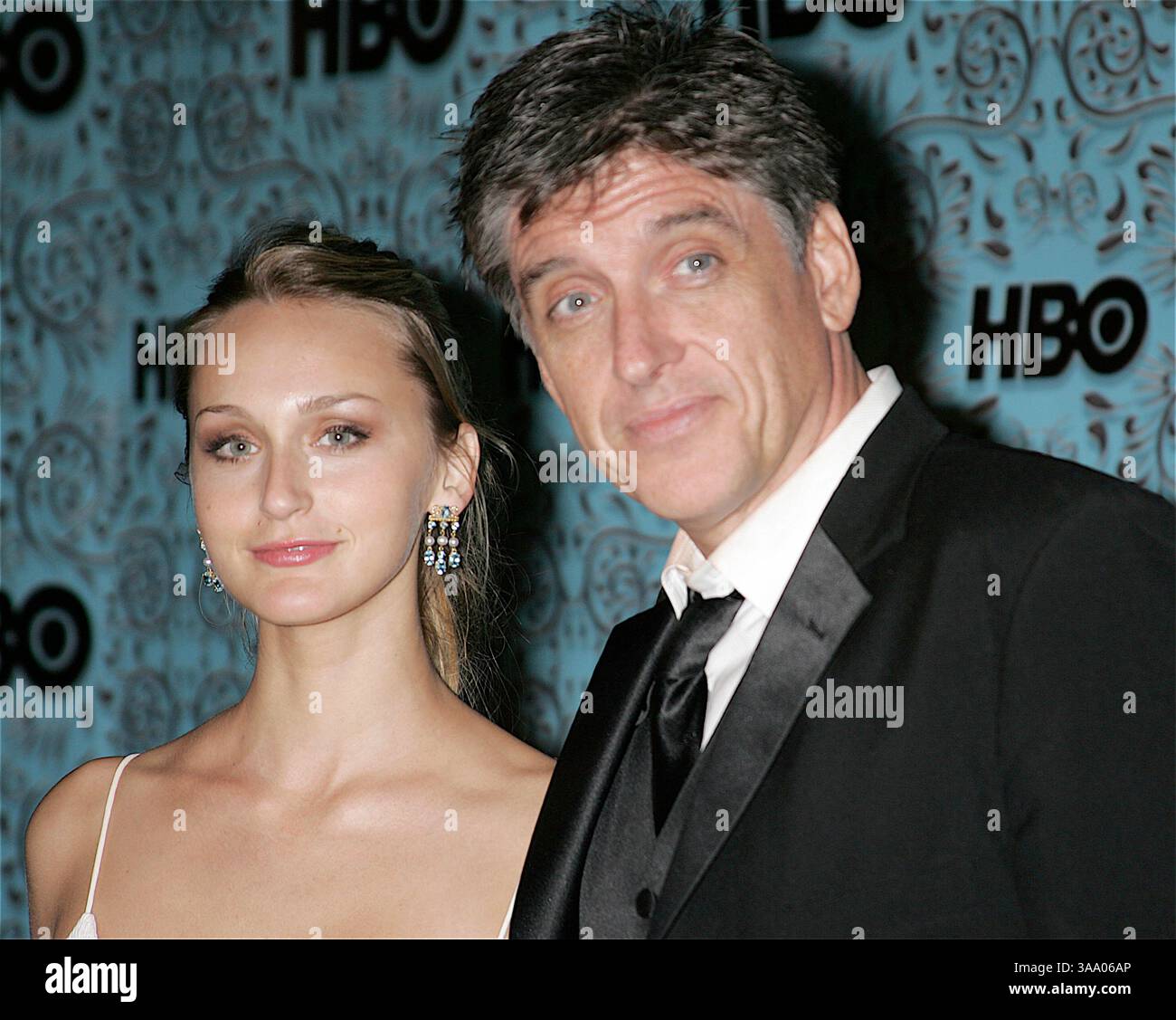 Sep 18, 2004; Los Angeles, CA, USA; CRAIG FERGUSON and MEGAN WALLACE ...